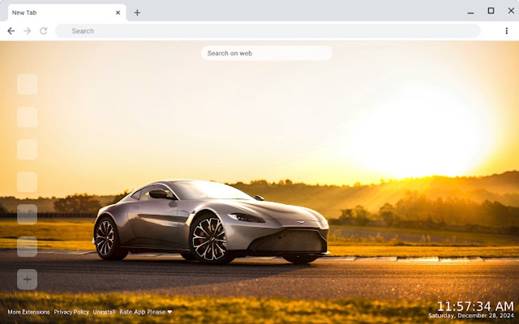 Aston Martin Vantage Live Wallpaper para Google Chrome - Extensión Descargar