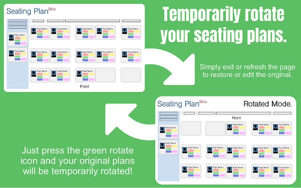Rotate Arbor Seating Plan Perspective for Google Chrome - Extension ...