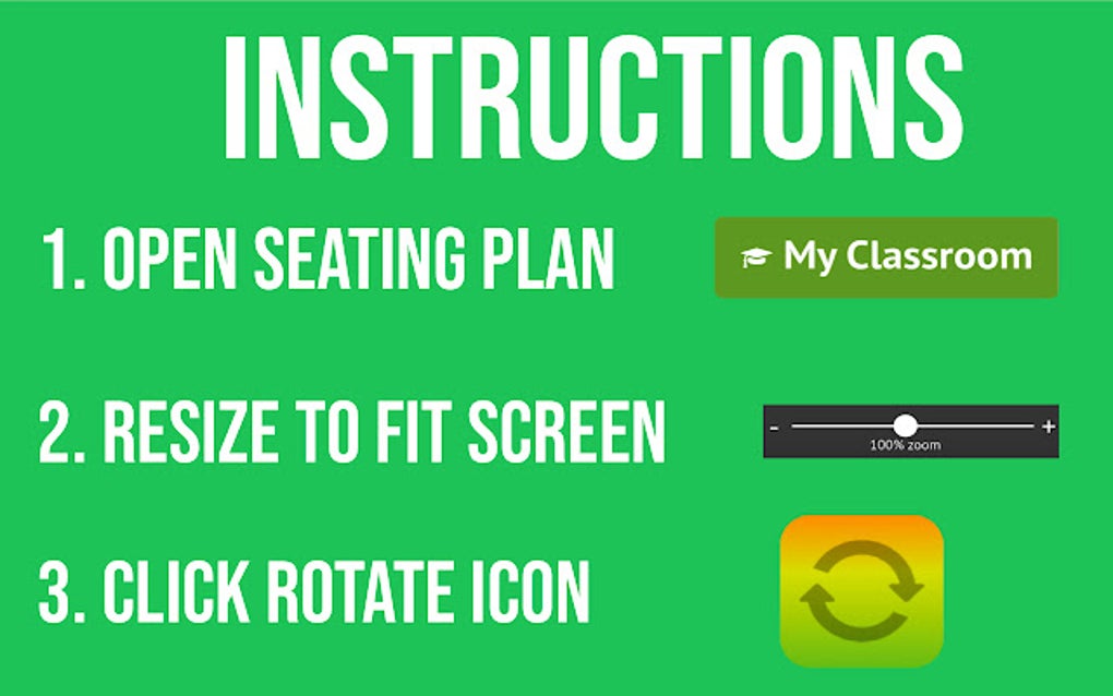 Rotate Arbor Seating Plan Perspective for Google Chrome - Extension ...