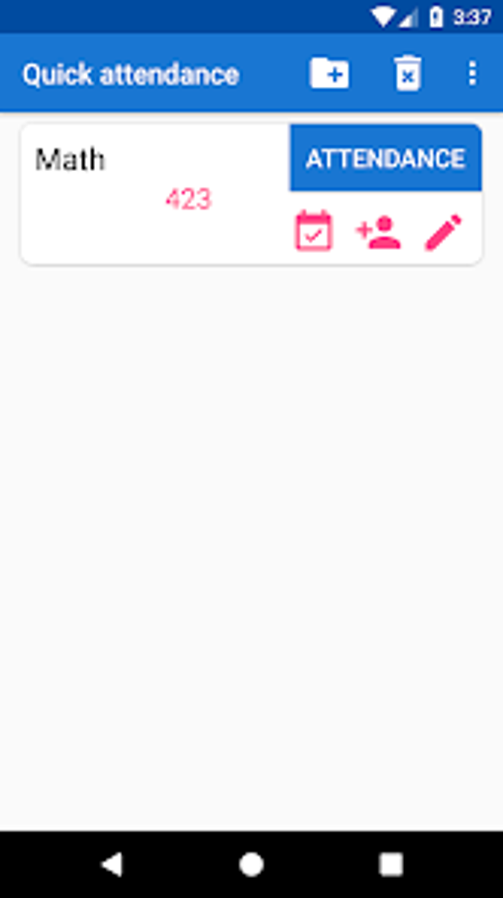 Quick Attendance FREE for Android - Download