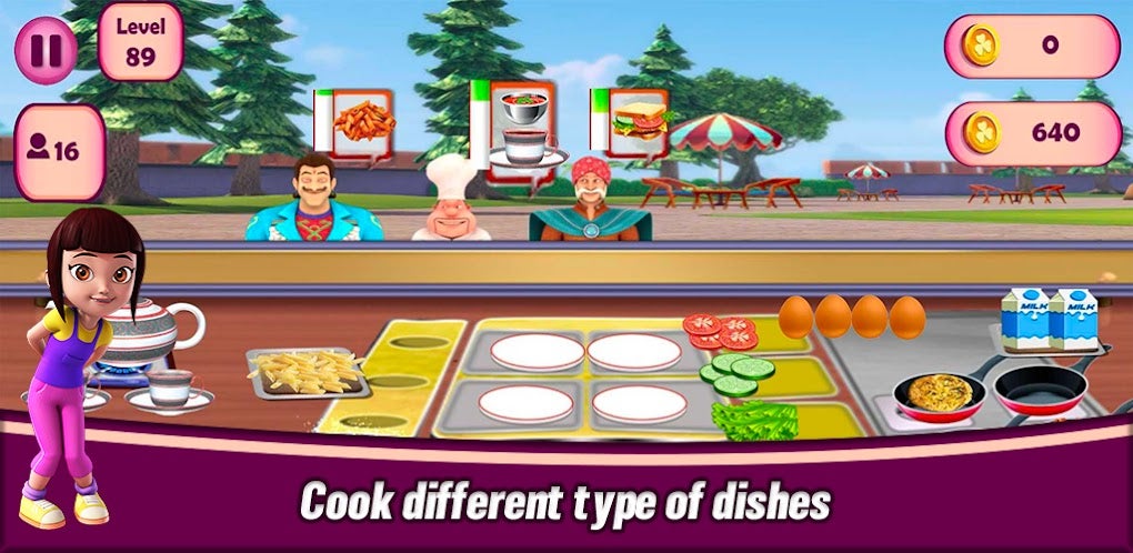 Rudra Restaurant Cooking Game for Android - Download