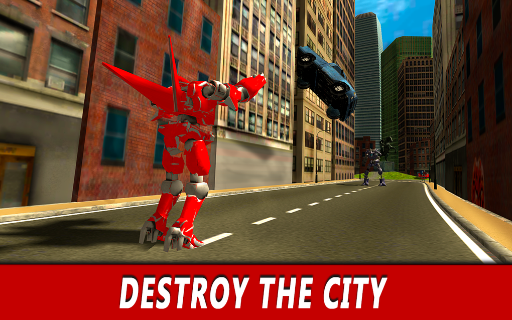 Android için Flying Robot Simulator 3D APK - İndir