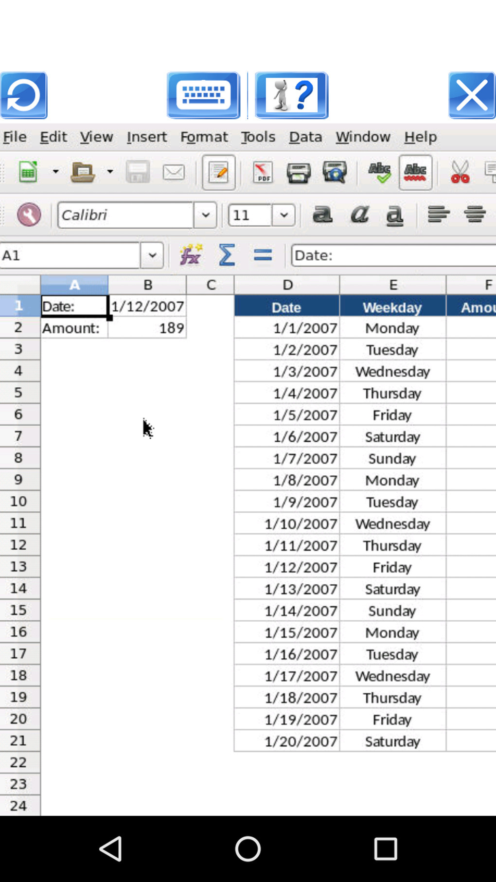 AndroCalc Spreadsheet editor f APK for Android - Download