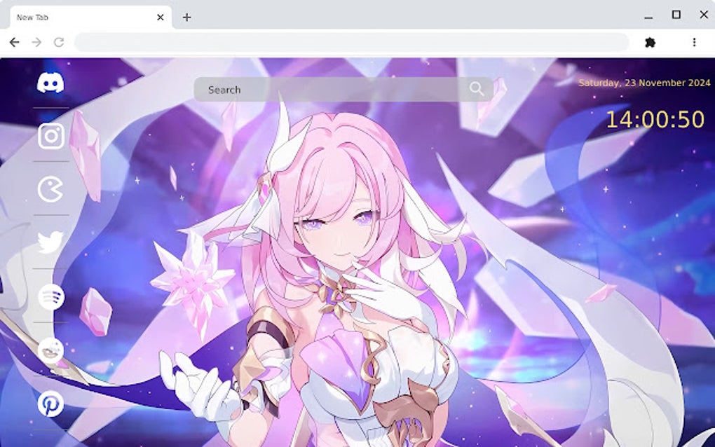 Herrscher Elysia: Mesmerizing Live Wallpaper for Chrome! Google Chrome 용 - 확장 프로그램 다운로드