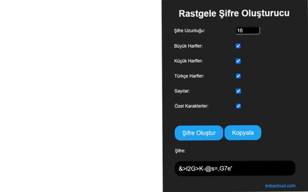 Imba Password Generator Google Chrome 용 - 확장 프로그램 다운로드 Imba Password Generator Google Chrome 용 - 확장 프로그램 다운로드