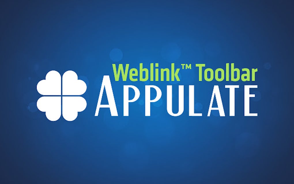 Appulate Weblink Toolbar Lite for Google Chrome - Extension Download