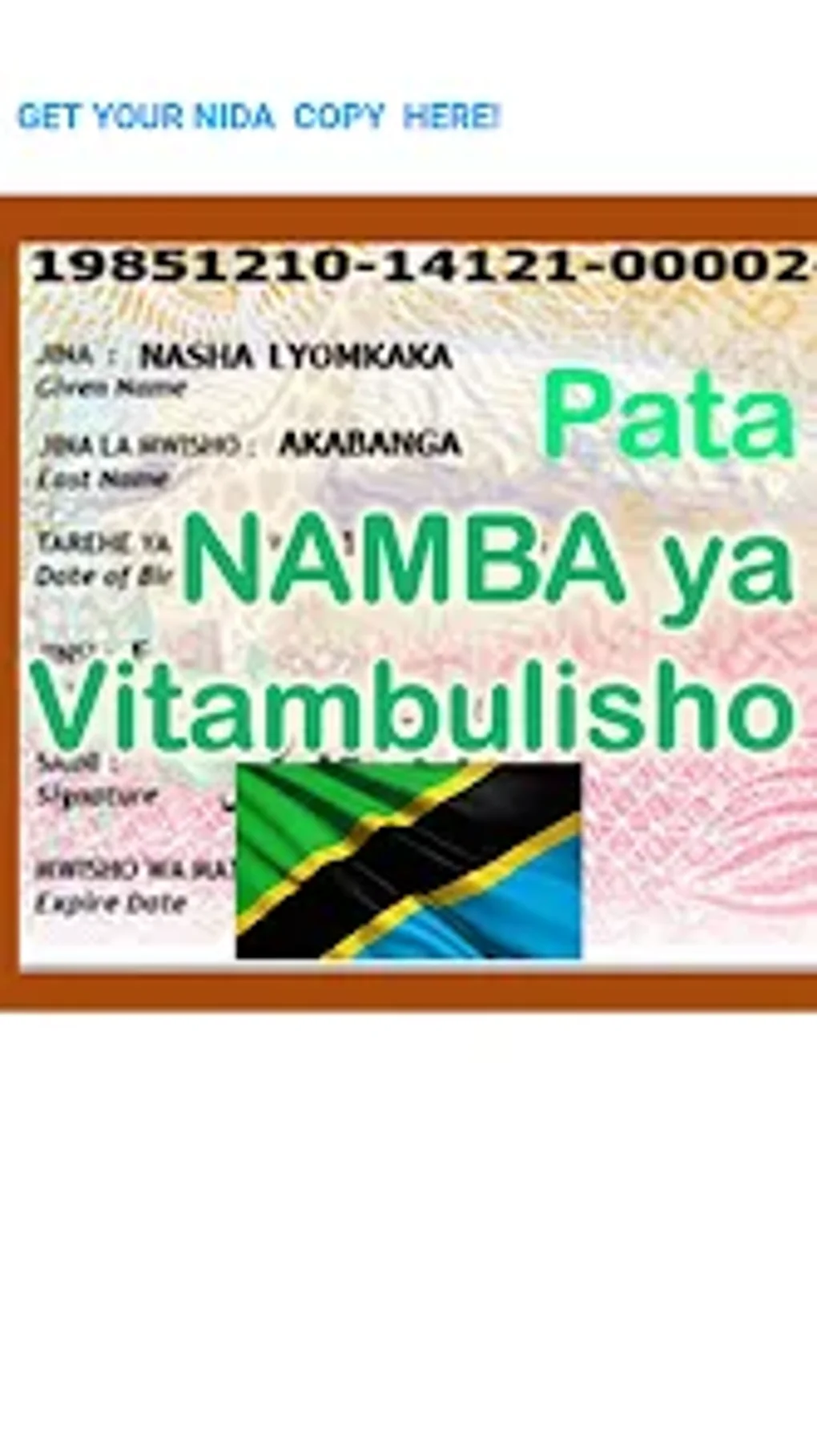 NAMBA za Nida for Android - Download