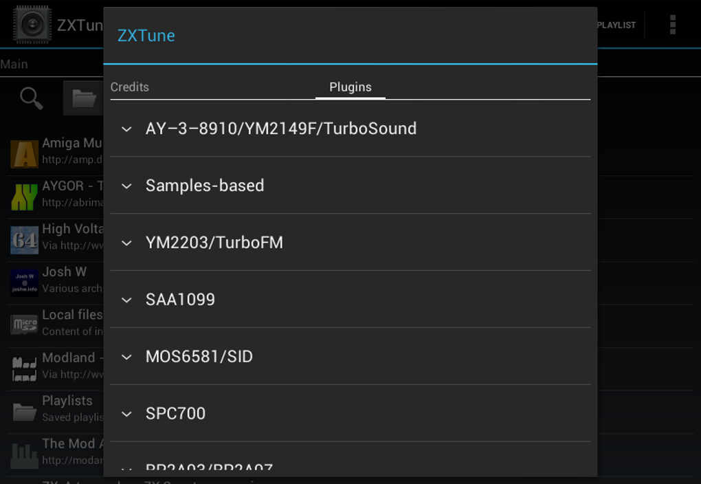 ZXTune - Chiptunes player APK for Android - Download