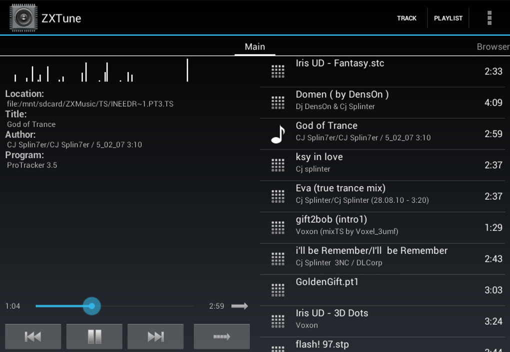 ZXTune - Chiptunes player APK for Android - Download