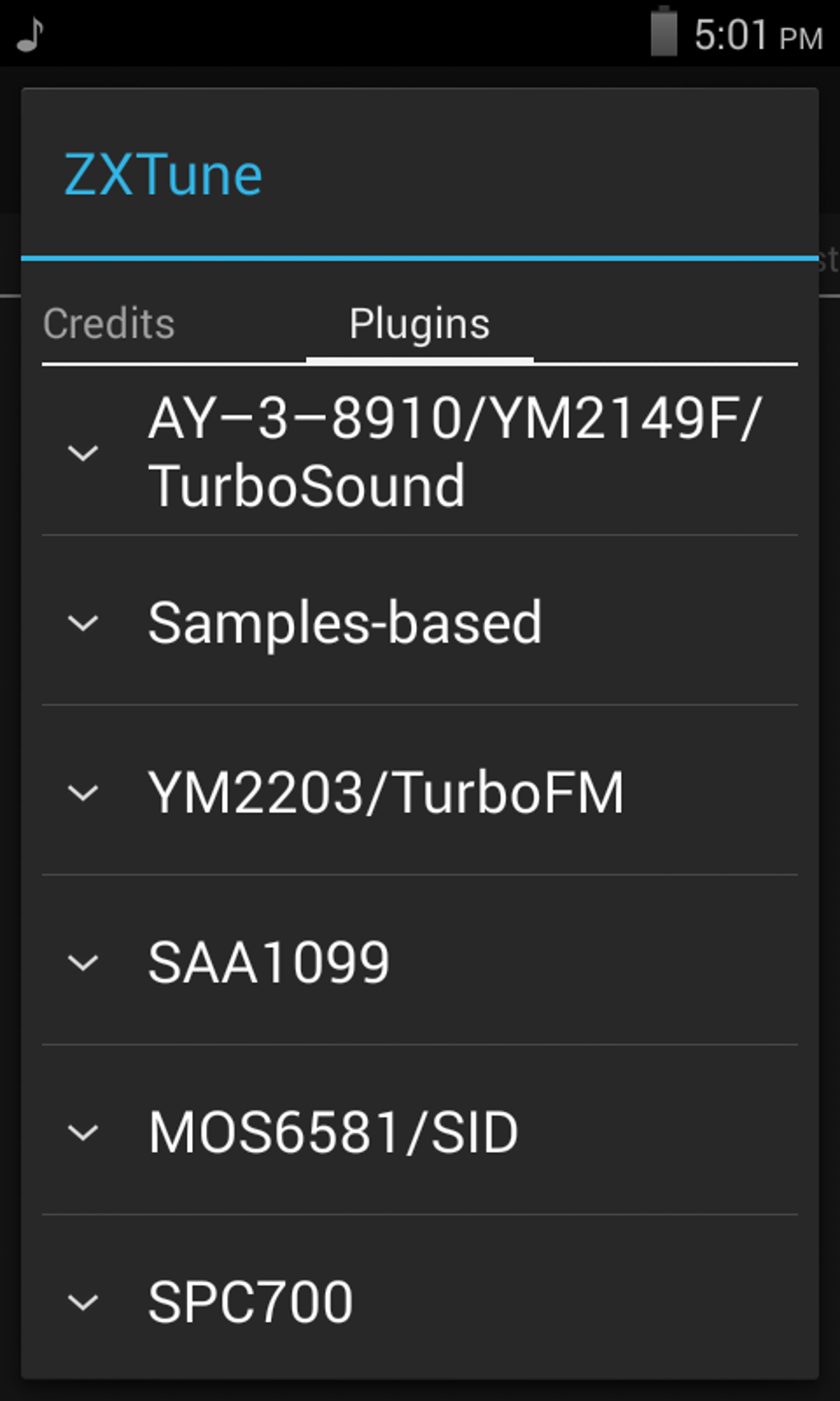 ZXTune - Chiptunes player APK for Android - Download