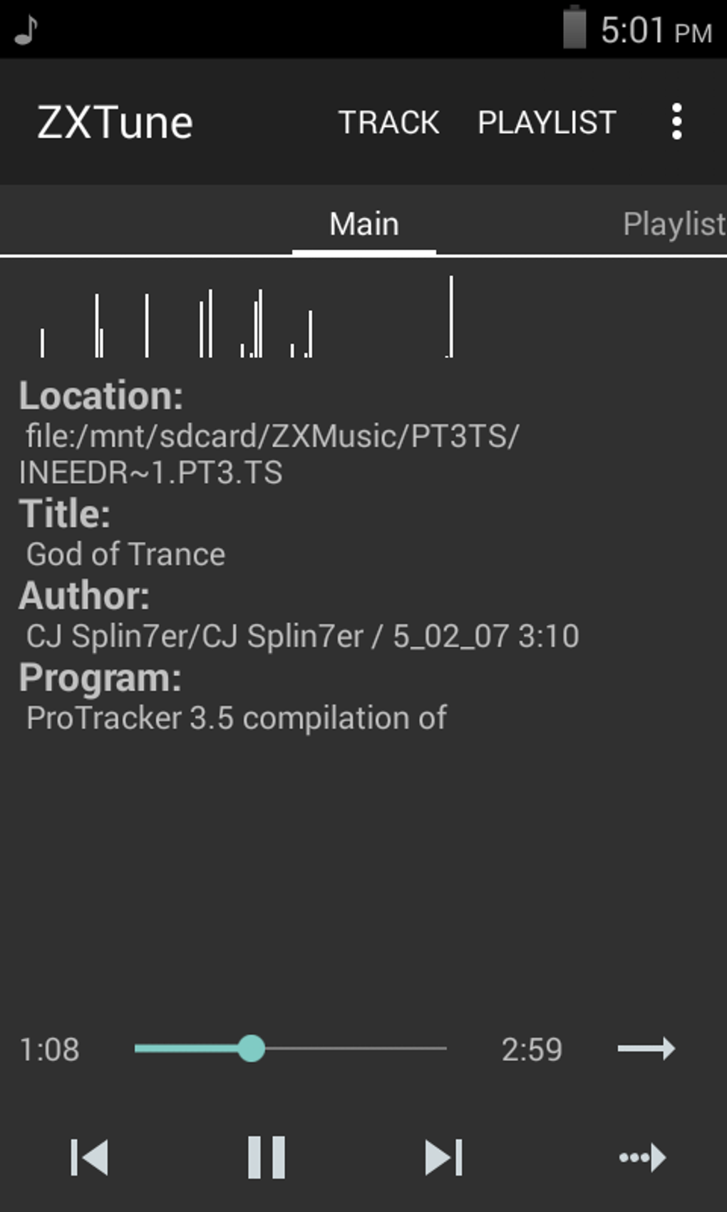 ZXTune - Chiptunes player APK for Android - Download