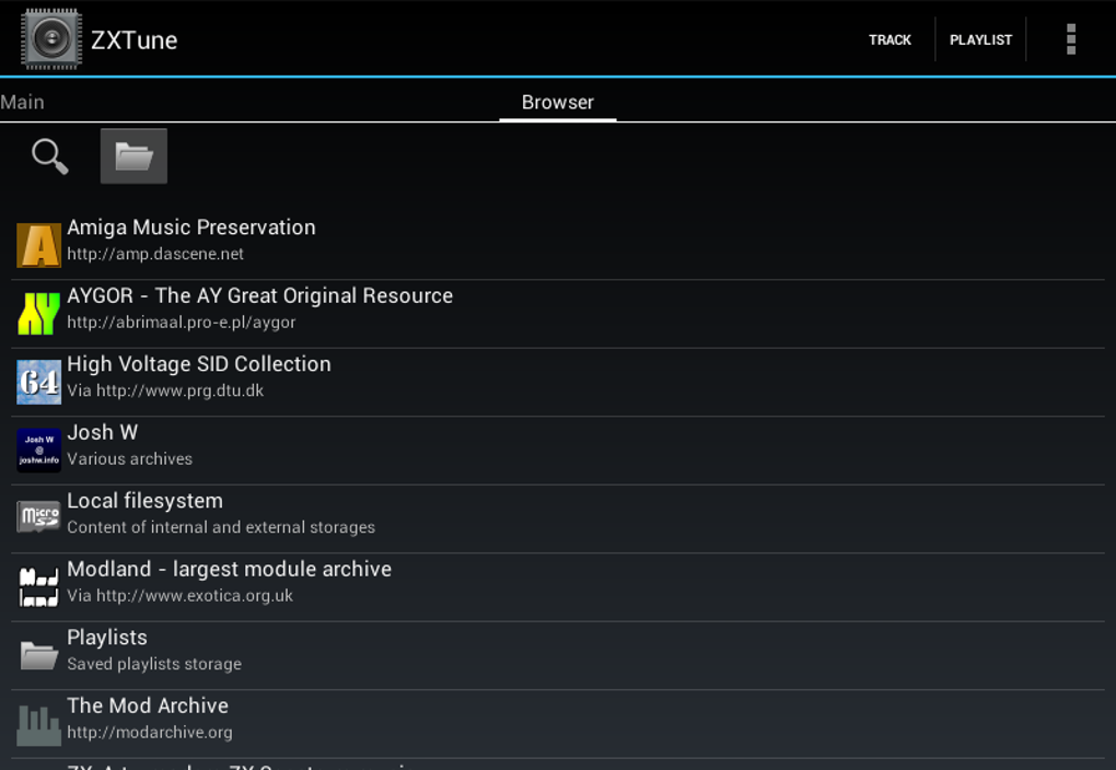 ZXTune - Chiptunes player APK for Android - Download