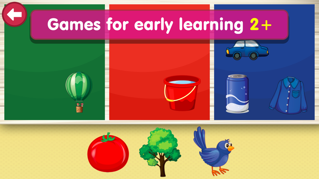 Shapes Colors Learning: Free Toddler Kids Games para iPhone - Descargar