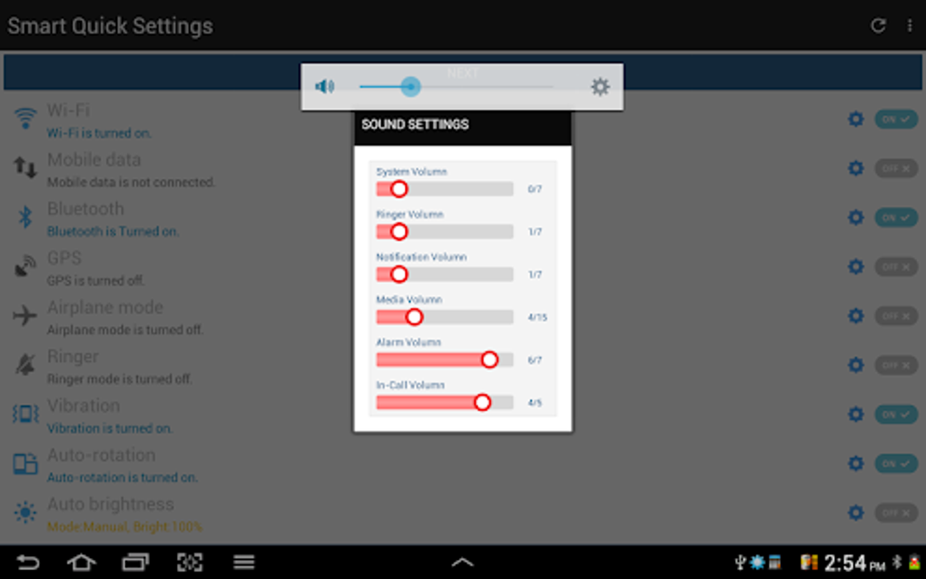 Smart Quick Settings APK for Android - Download