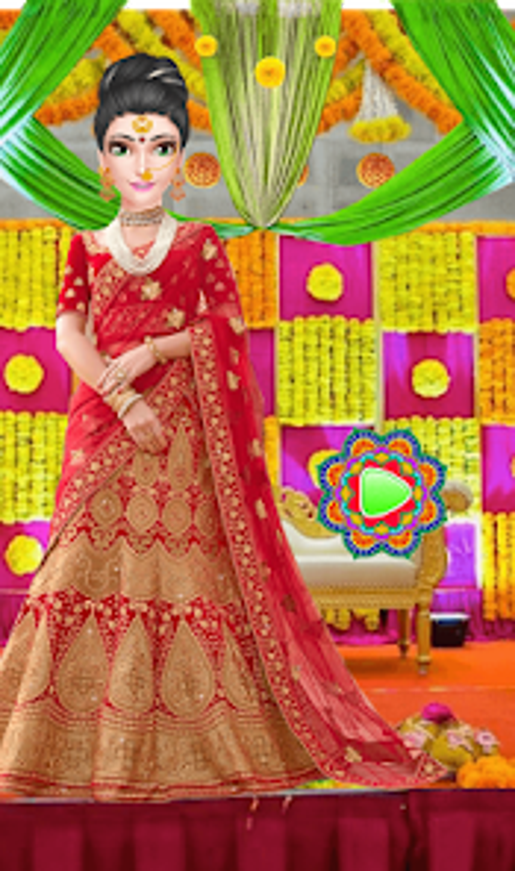 Indian Bride Fashion Makeover para Android - Descargar