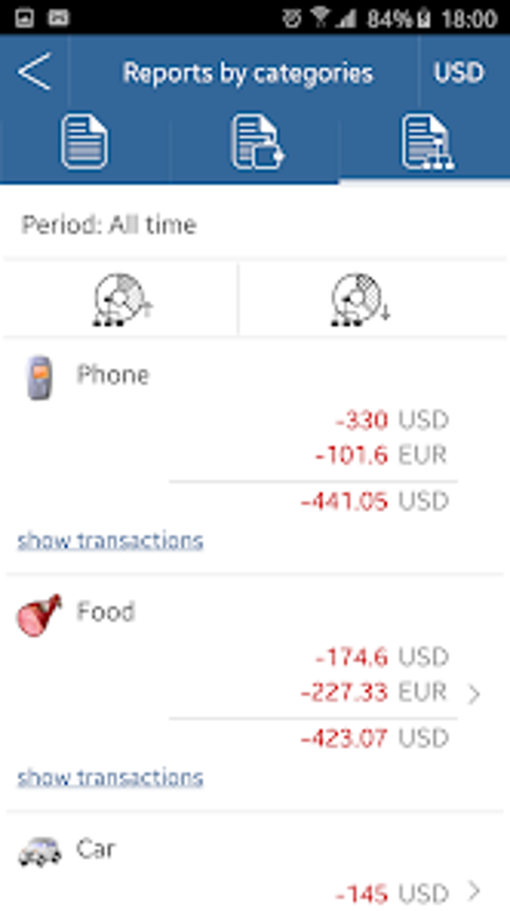 My Wallets PRO for Android - Download
