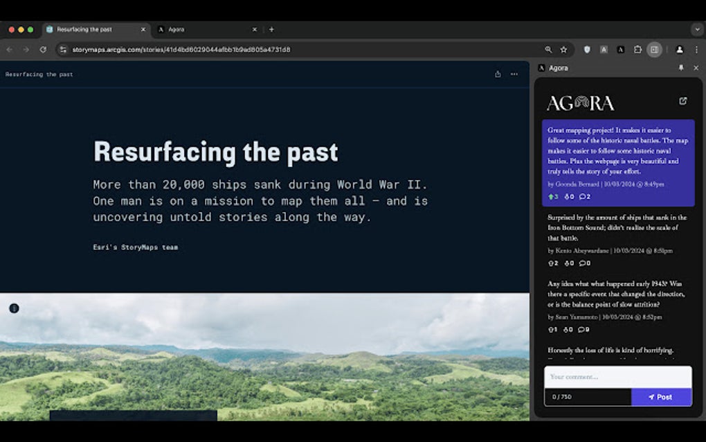Agora per Google Chrome - Estensione Download