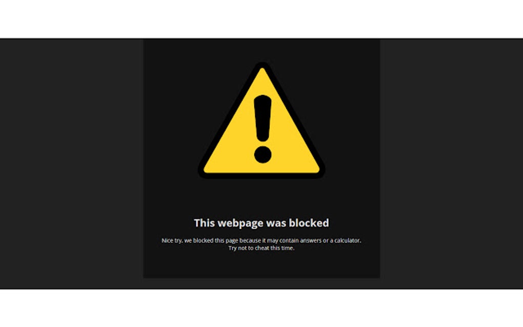 No cheating Google Chrome 용 - 확장 프로그램 다운로드