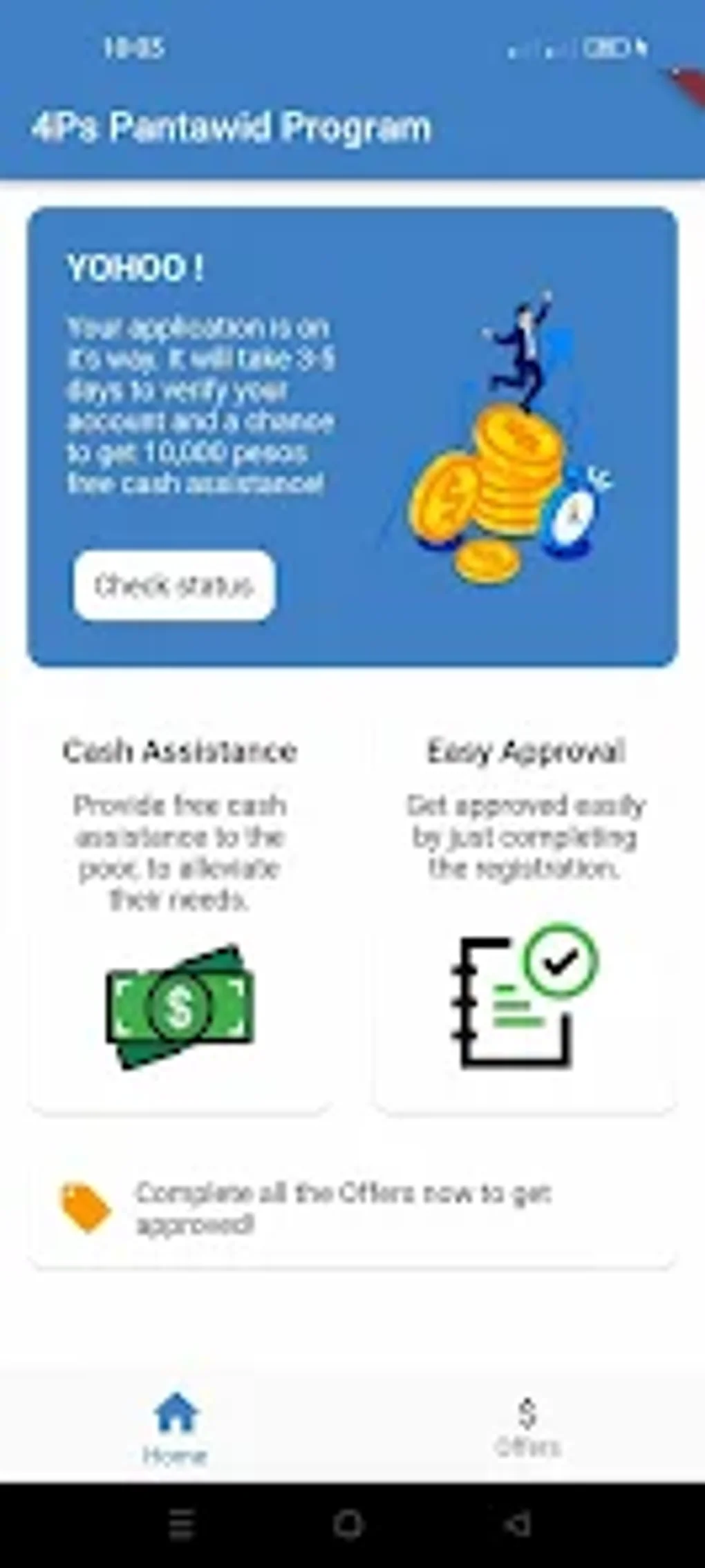 4Ps - Receive up to 50000 PHP for Android - Download