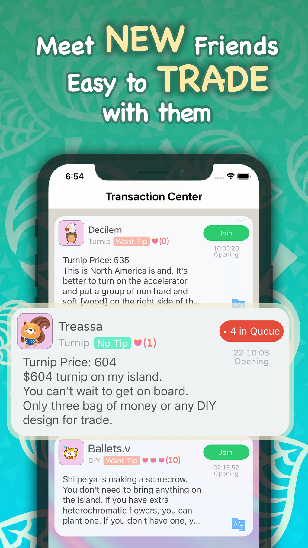 ACNH Turnip Exchange - AC Club para iPhone - Download
