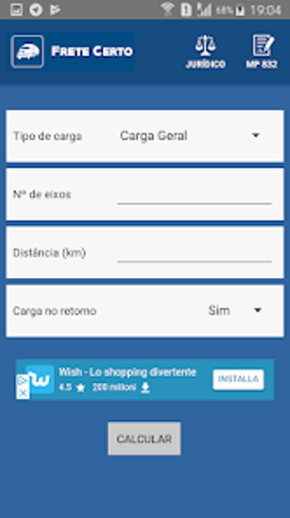 Frete Certo para Android - Download