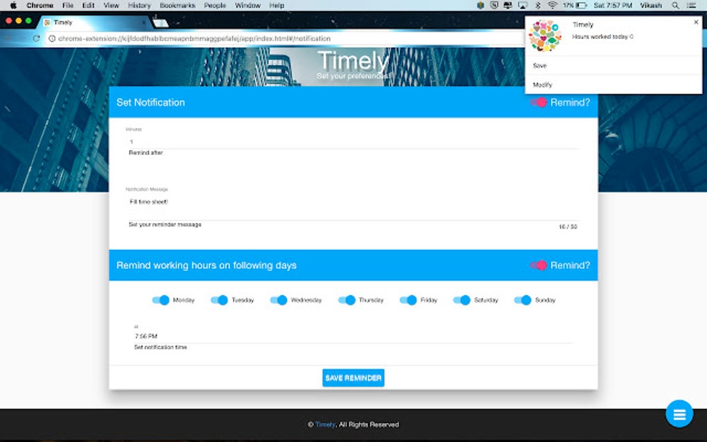 Timely for Google Chrome - Extension Download