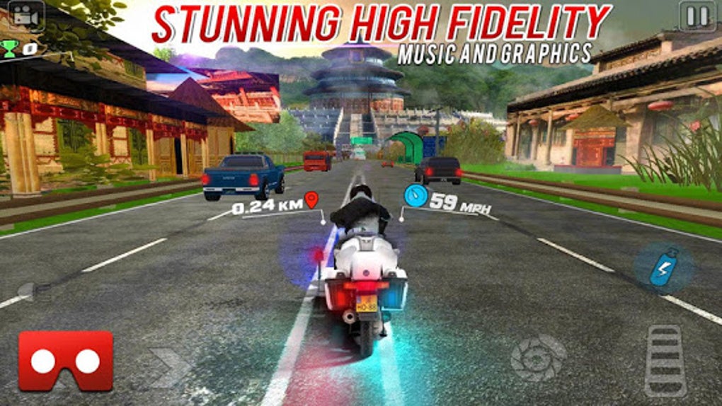 Android 용 VR Bike real world racing - VR Highway moto racing APK - 다운로드