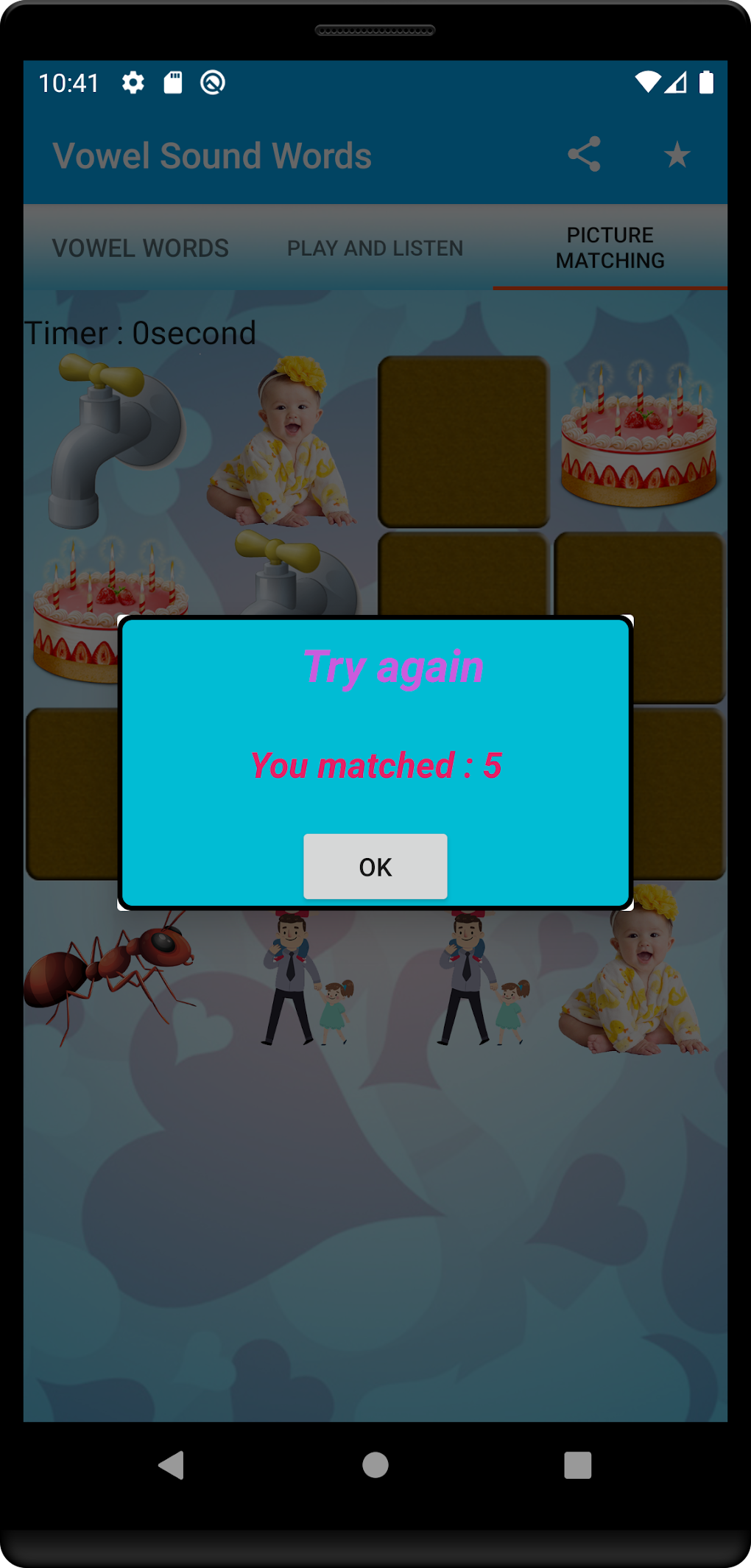 Vowel sound words for Android - Download