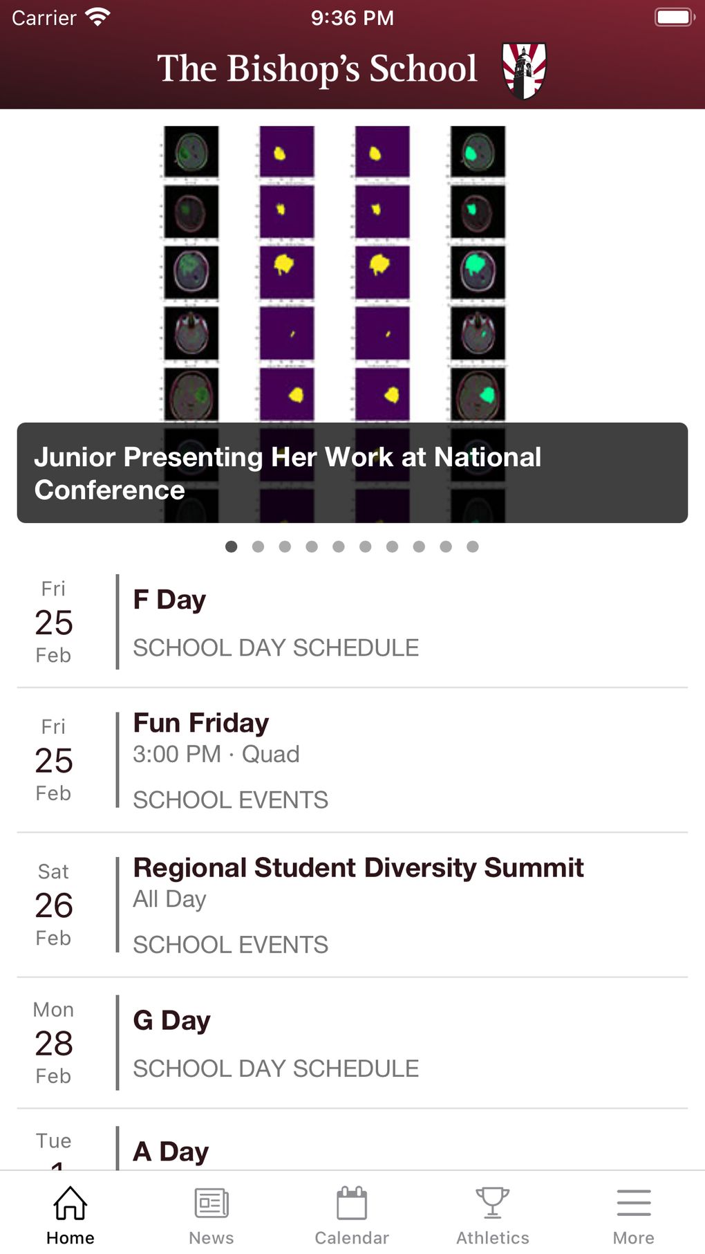 The Bishops School for iPhone - Download