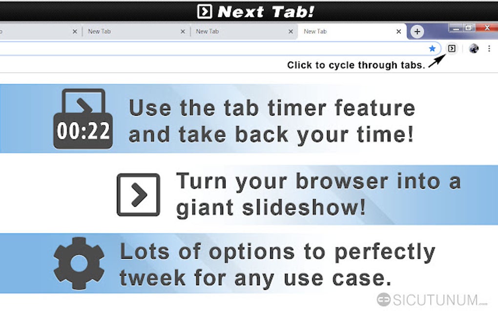 Next Tab for Google Chrome - Extension Download