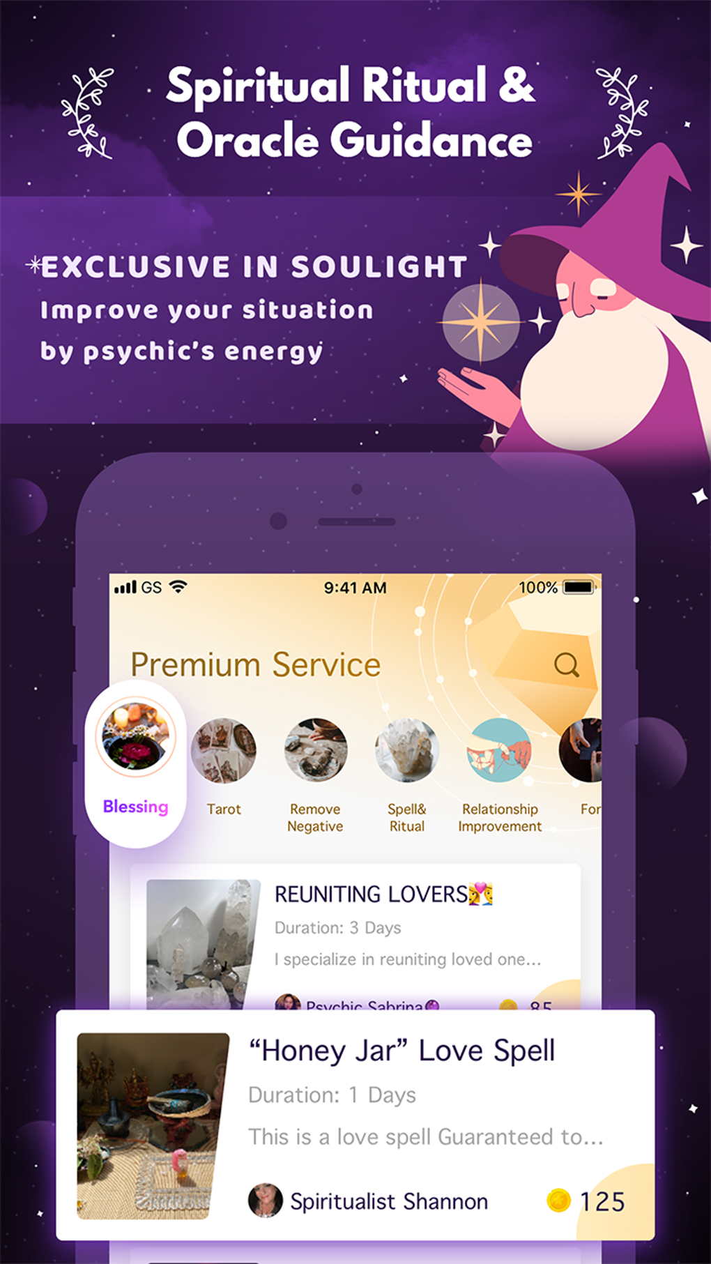 Soulight - Psychic Reading for Android - Download