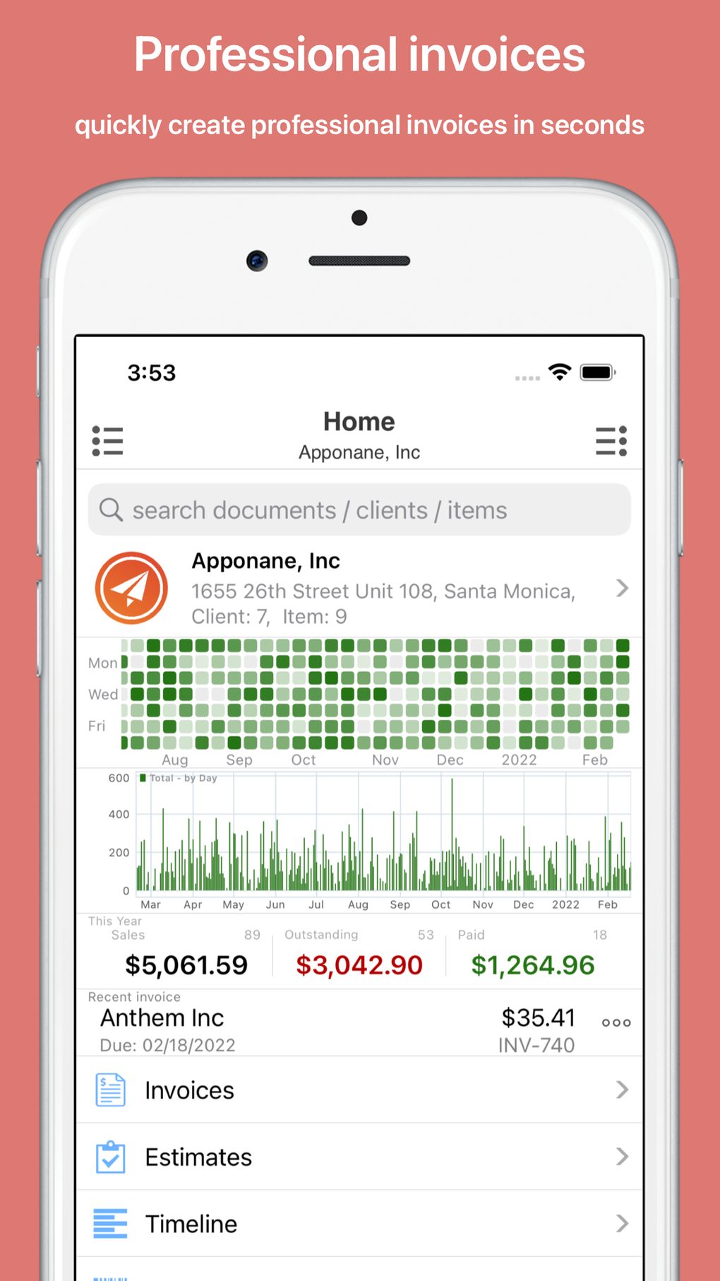 Invoice Maker: Invoice Master for iPhone - Download