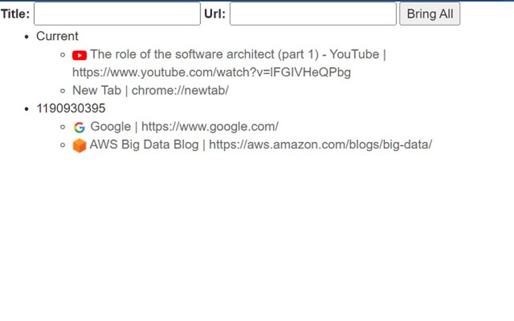Tab Finder para Google Chrome - Extensión Descargar