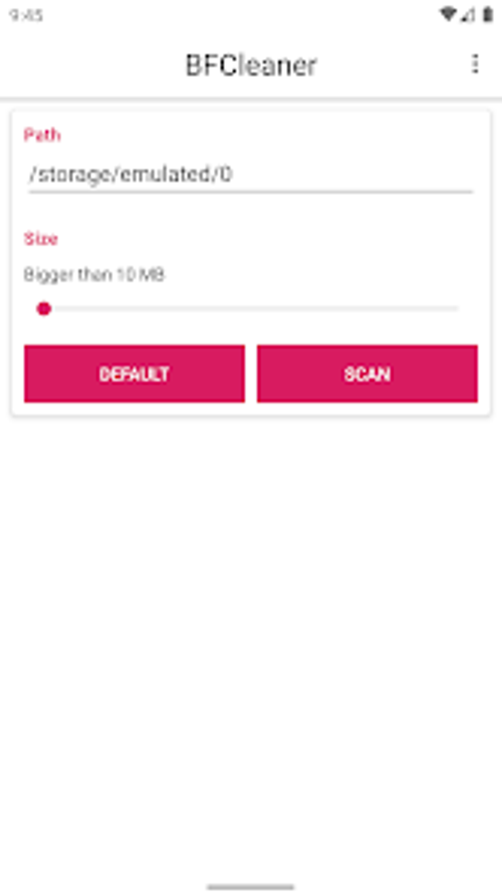 Big File Cleaner per Android - Download