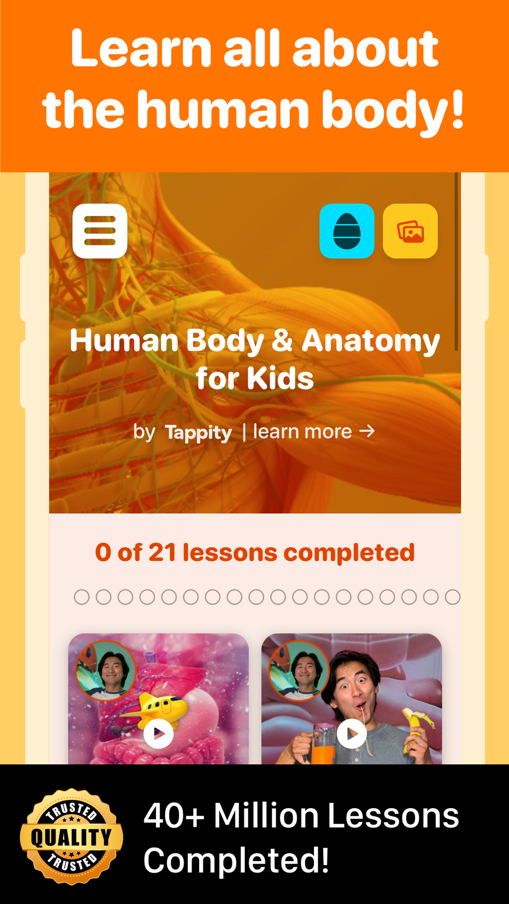 Human Body for Kids 2 K-5 for iPhone - Download