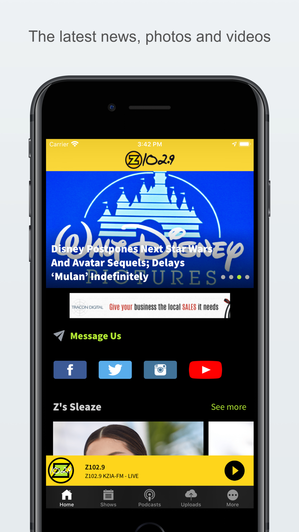 Z102.9 KZIA-FM para iPhone - Descargar