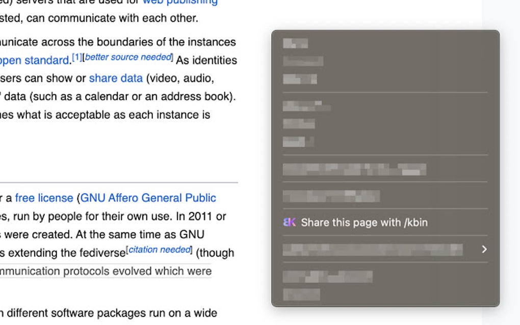 Better /kbin for Google Chrome - Extension Download