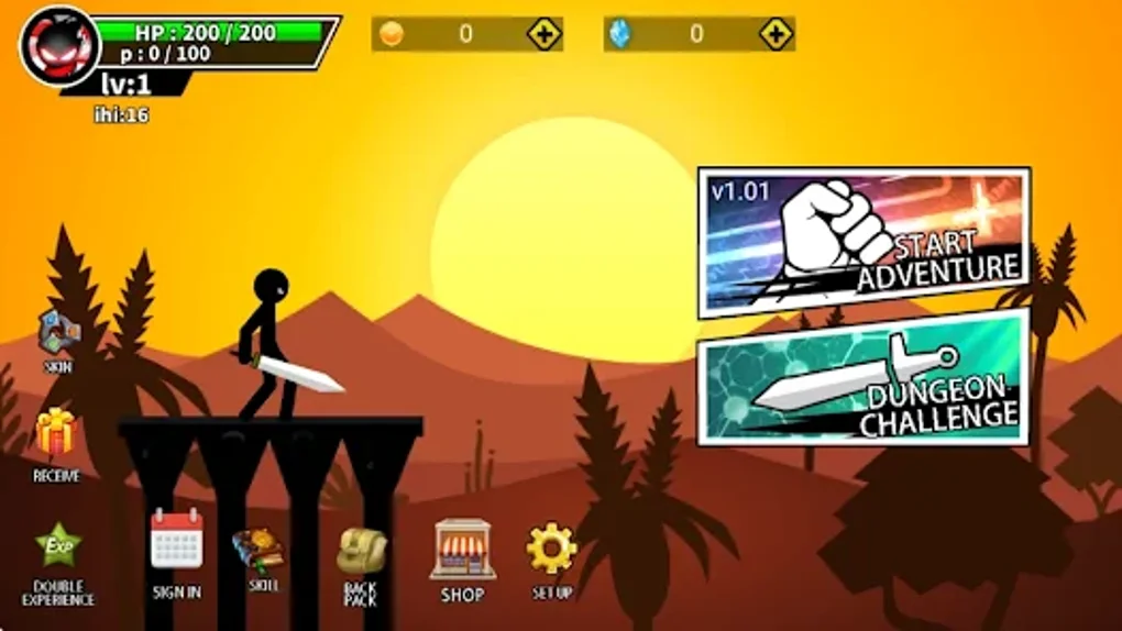 Brave Stickman per Android - Download