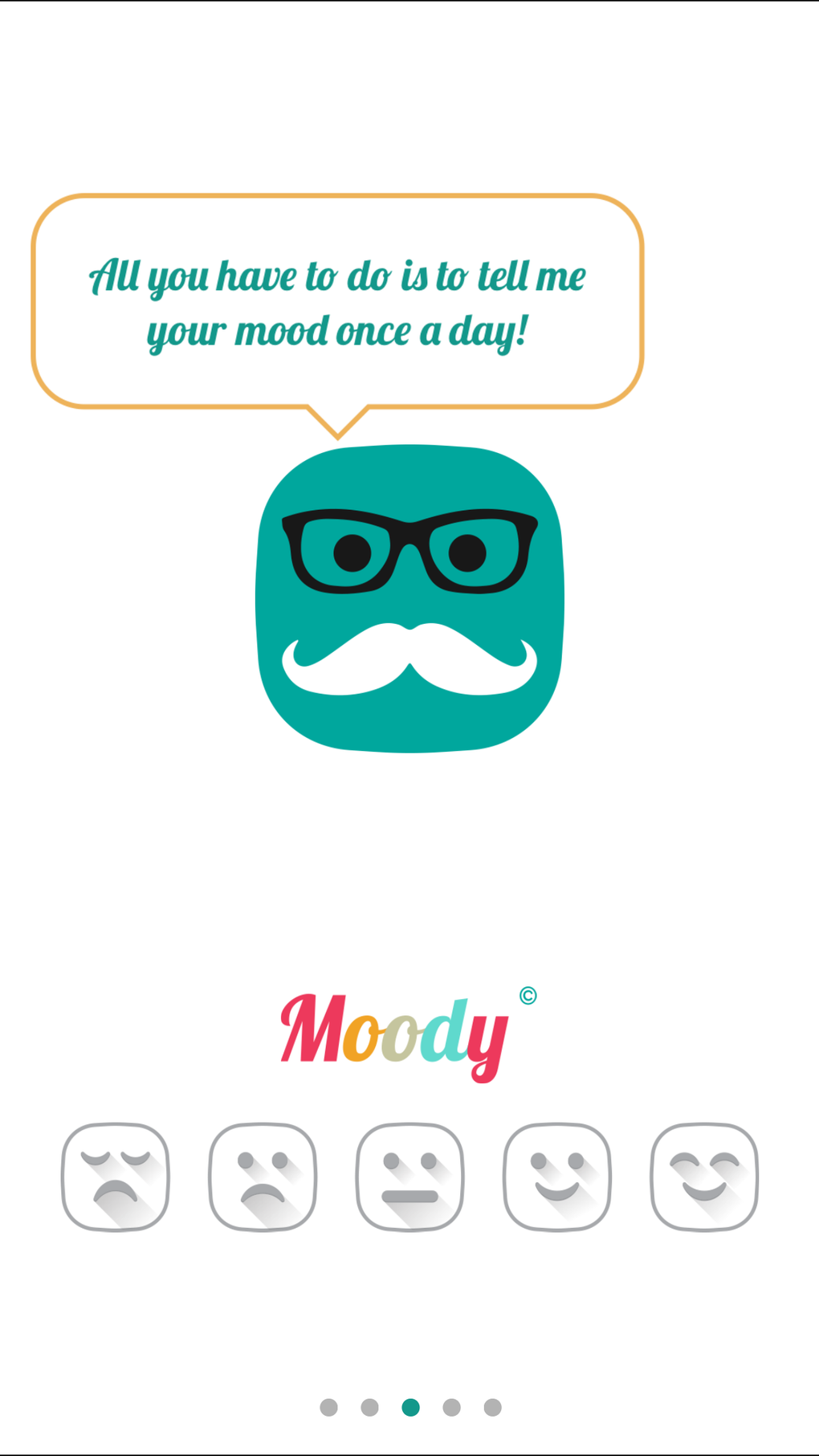 Moody - Daily Mood Tracker for iPhone - Download