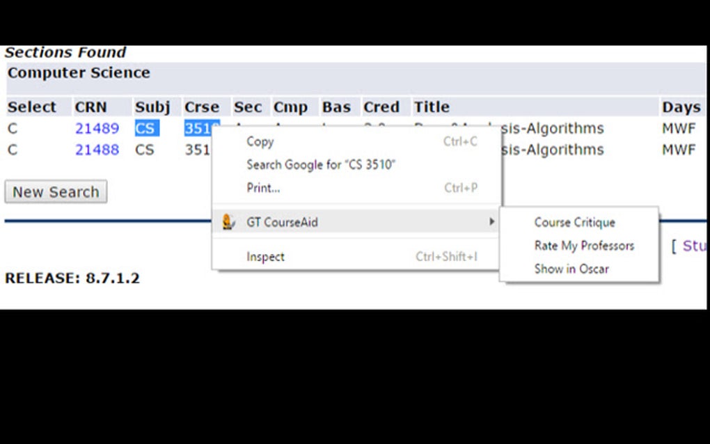 GT CourseAid para Google Chrome - Extensión Descargar