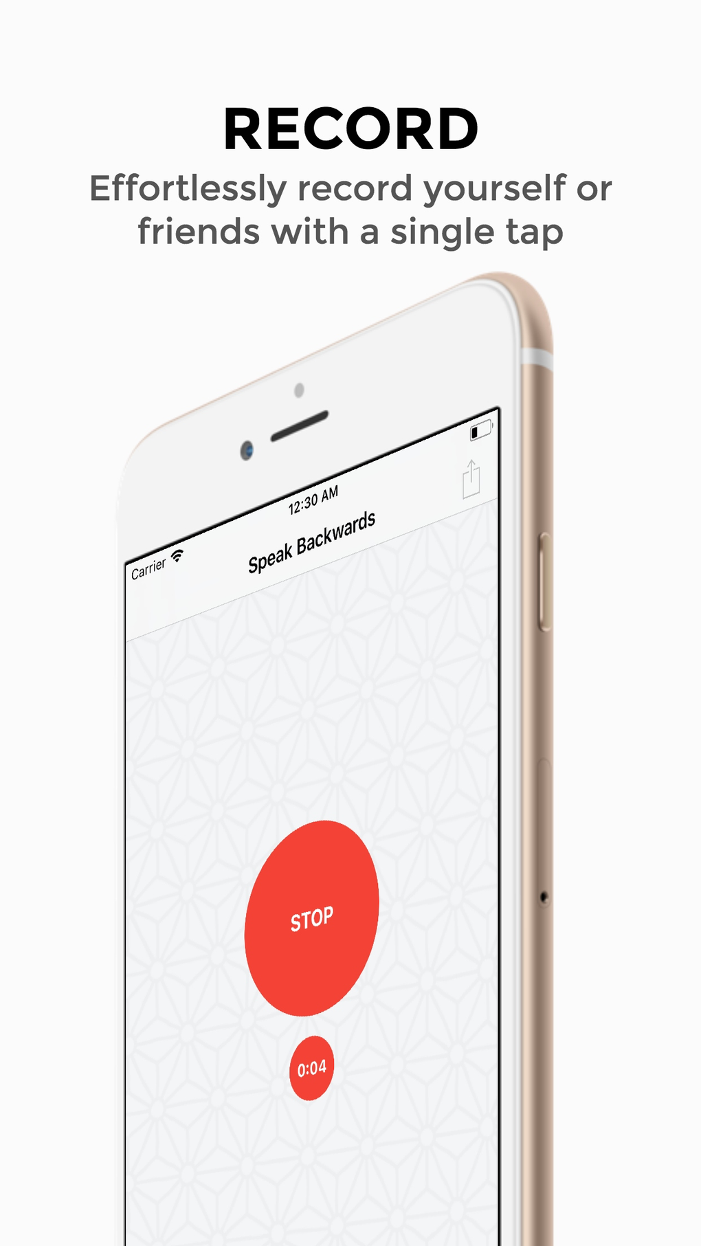 Speak Backwards - Recorder for iPhone - Download