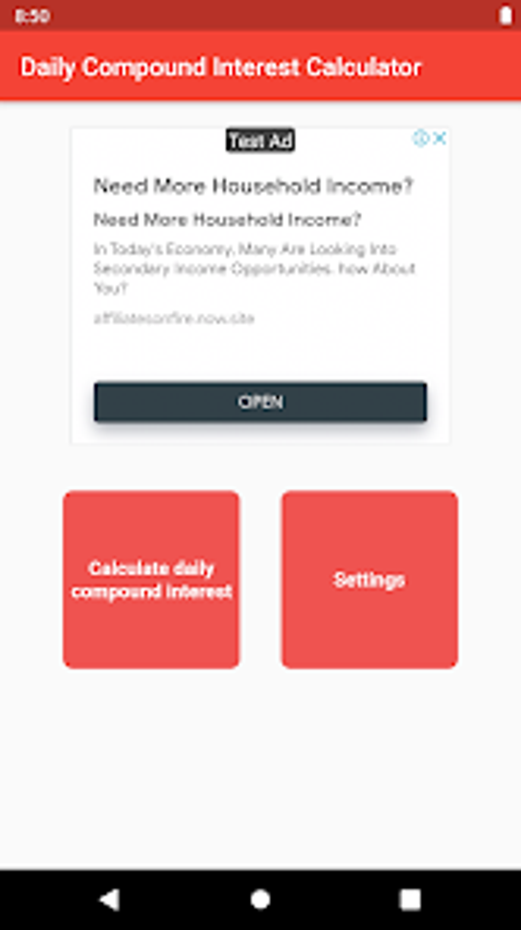 Android 용 compound interest calculator - 다운로드