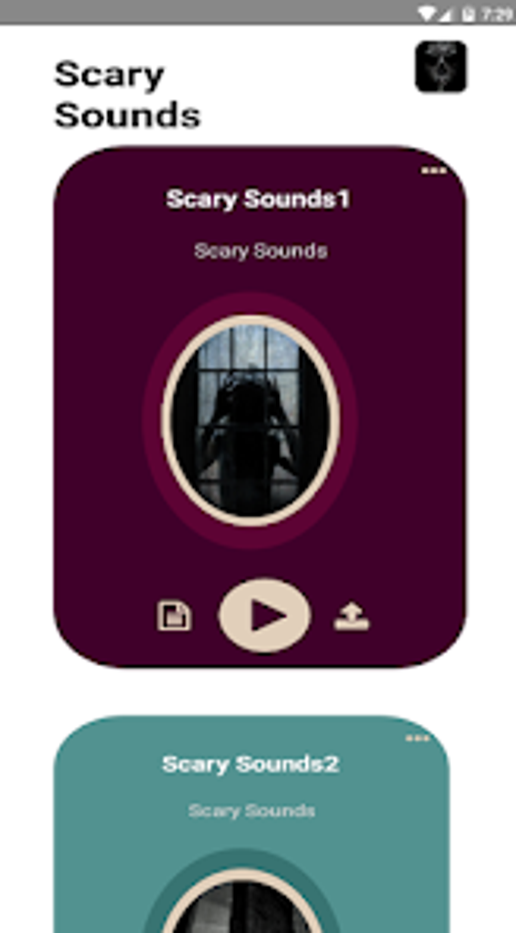 Scary Sound Effects - Ghost pour Android - Télécharger
