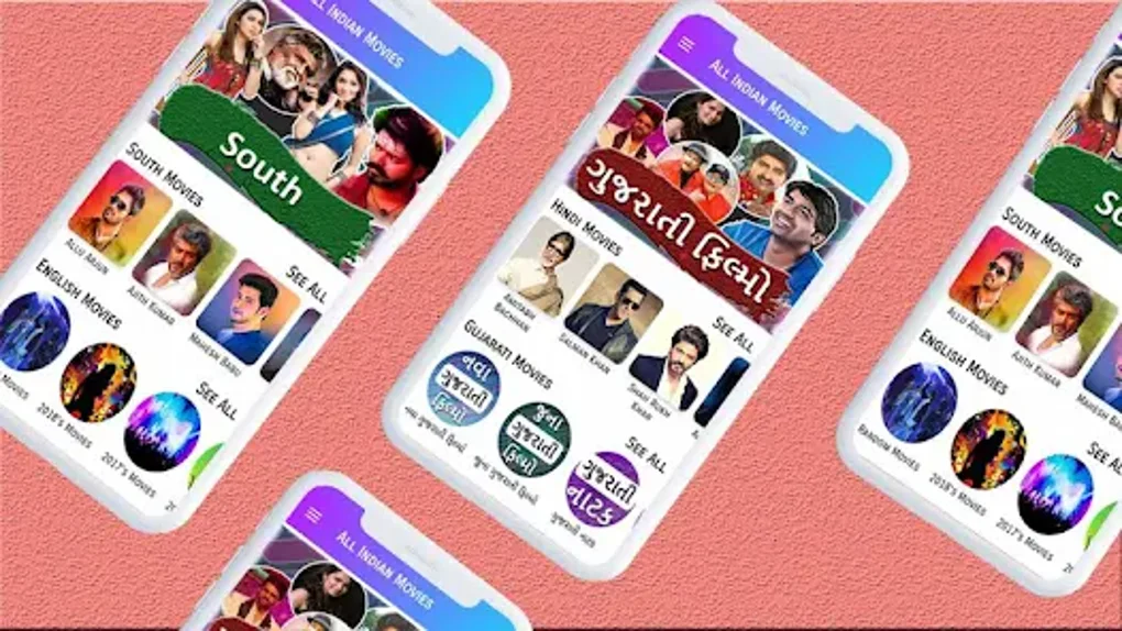 Indian Movies : Hindi Gujarat for Android - Download