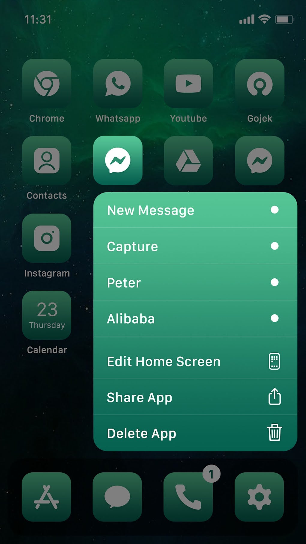 Wow Green Theme Full HD Theme for Android - Download