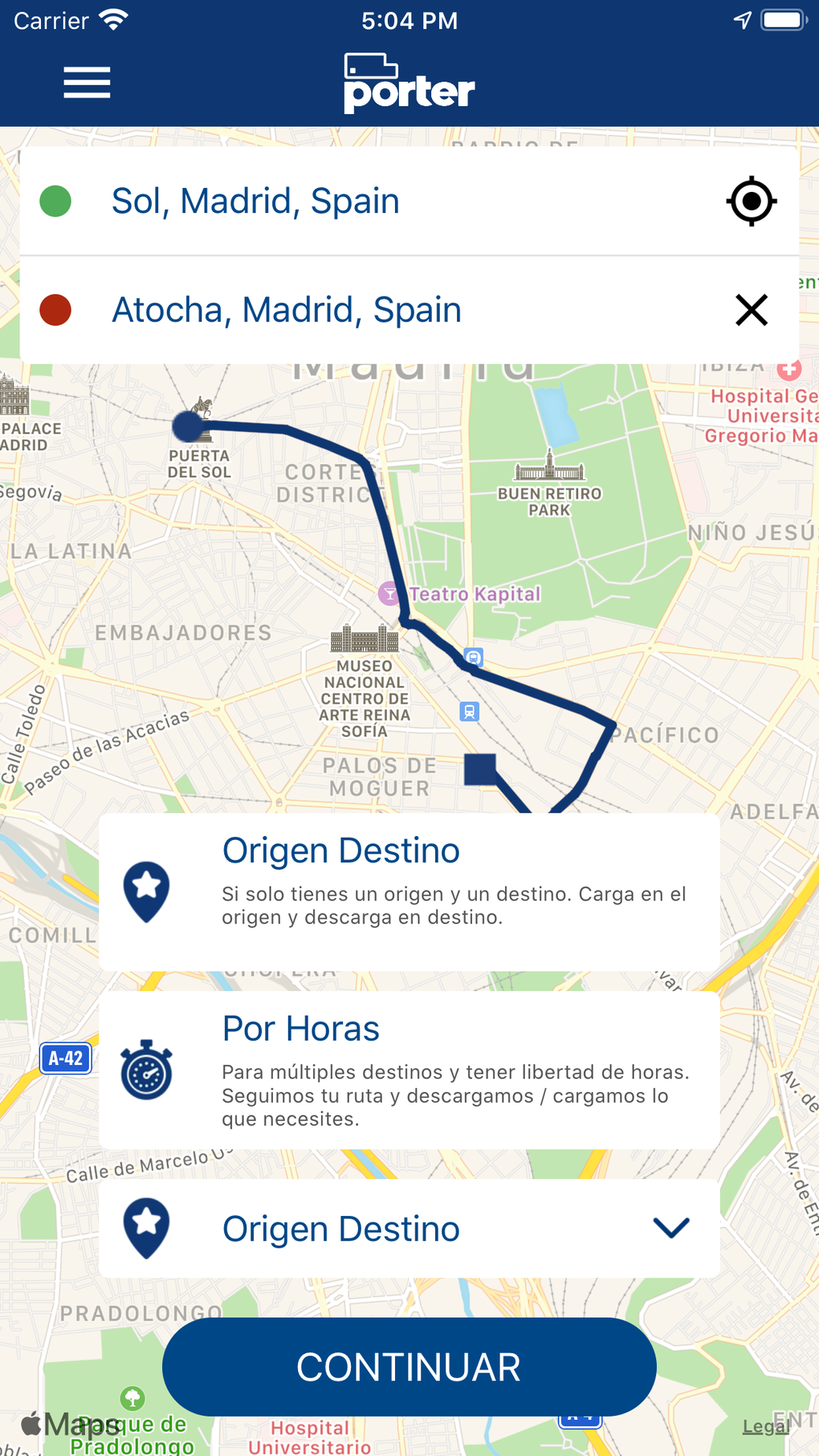 Porter for iPhone - Download