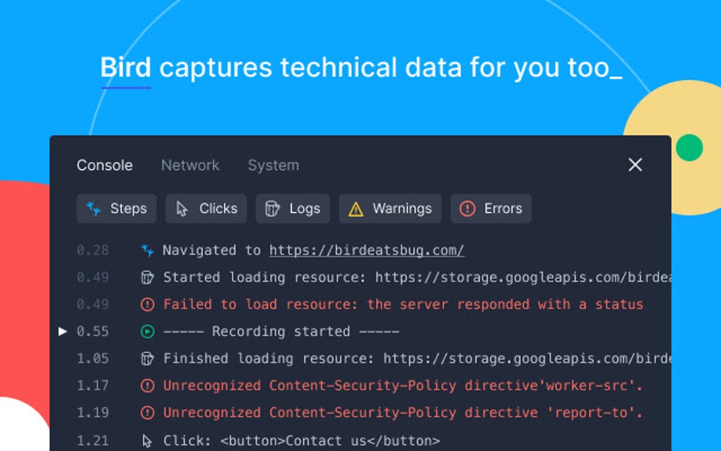 Bird Eats Bug for Google Chrome - Extension Download
