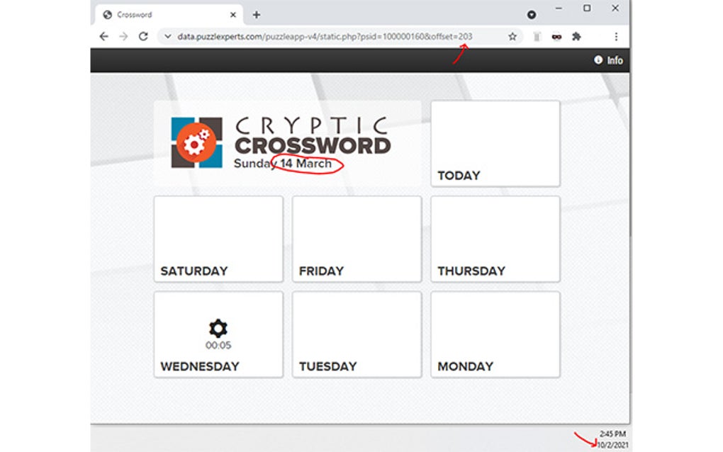Cryptic Time Travel Google Chrome 용 - 확장 프로그램 다운로드