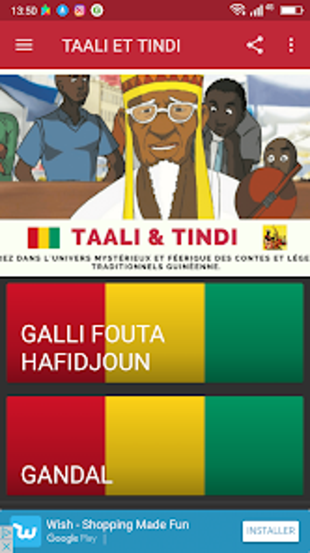 TAALI ET TINDI para Android - Descargar