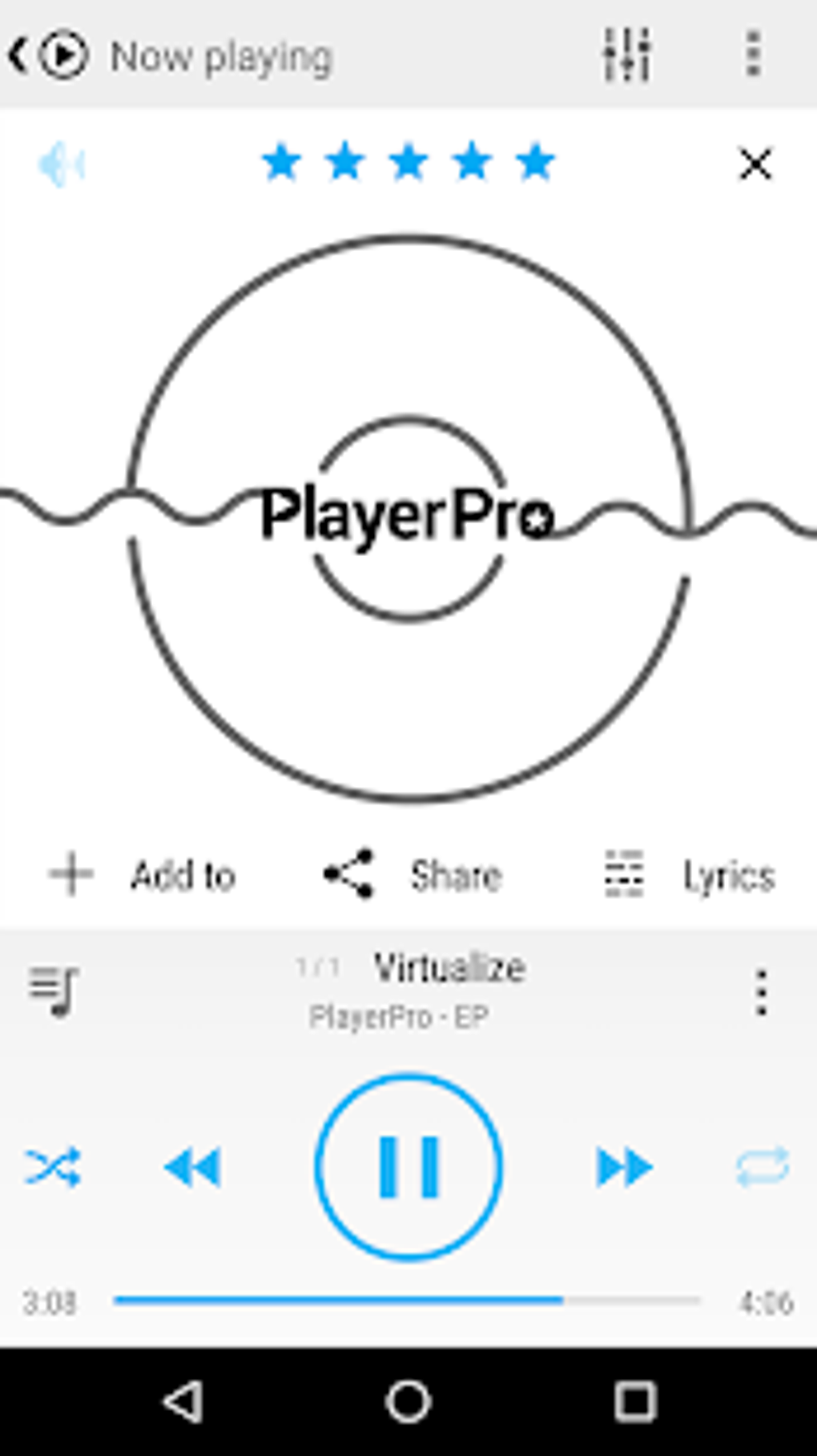 Skin for PlayerPro KK Light APK para Android - Descargar